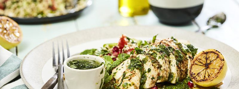 Chicken with Zhug and Taboulleh - Country Range